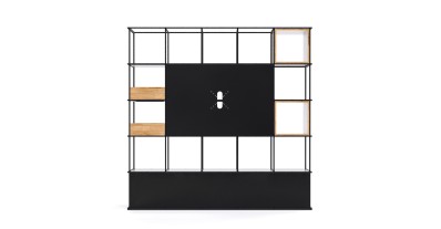 saar:modules | modular steel shelving | bejot | SM BS 5x5 - Bejot