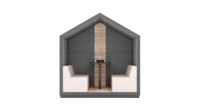 treehouse | acoustic furniture for four people | bejot | TH 4 open - Bejot